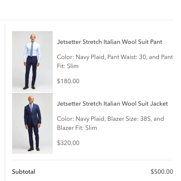 Bonobos | Suits & Blazers | Bonobos Jetsetter Stretch Italian Wool Suit ...